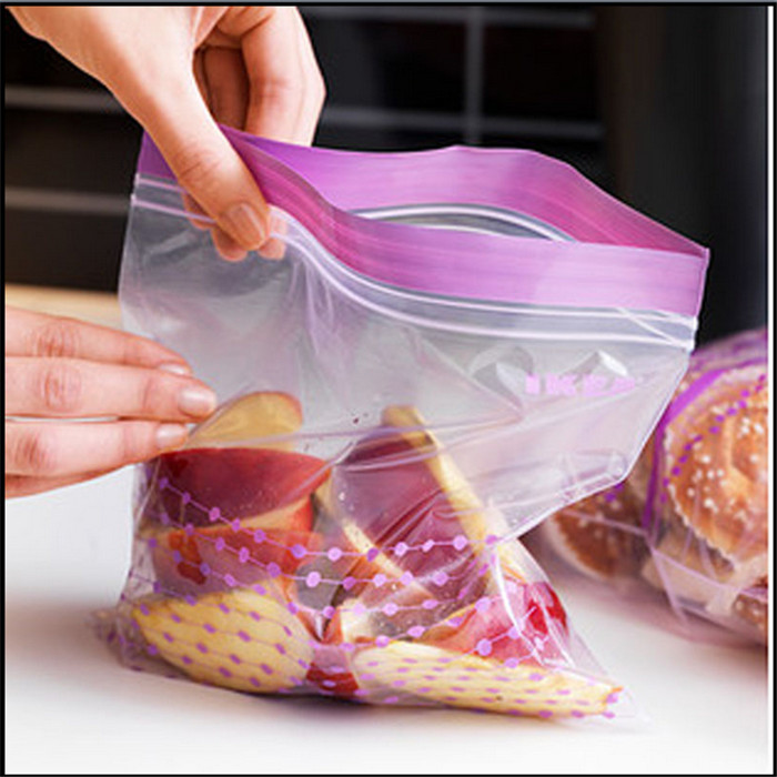 Resealable Plastic Zakken voor Voedsel Verpakking, Ritssluitingsdouane ...